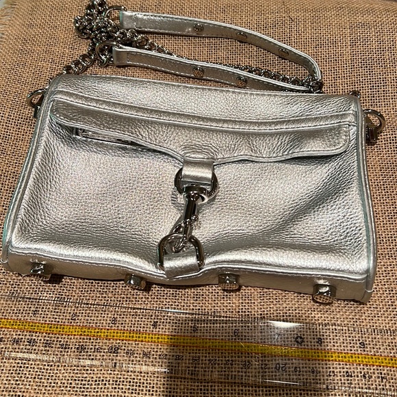 Rebecca Minkoff | Bags | Rebecca Minkoff Metallic Crossbody Bag | Poshmark